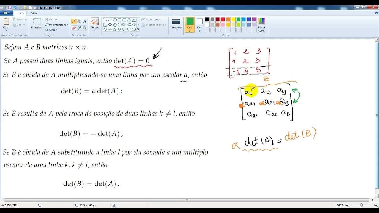determinante vídeo 7 - YouTube