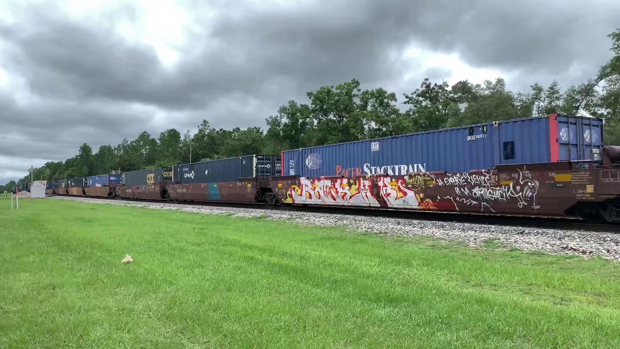 137 trains in 4 days 4 hours at Folkston, Ga August 17th-21st 2019 CSX OCS P902-21 Trains # 124 ...