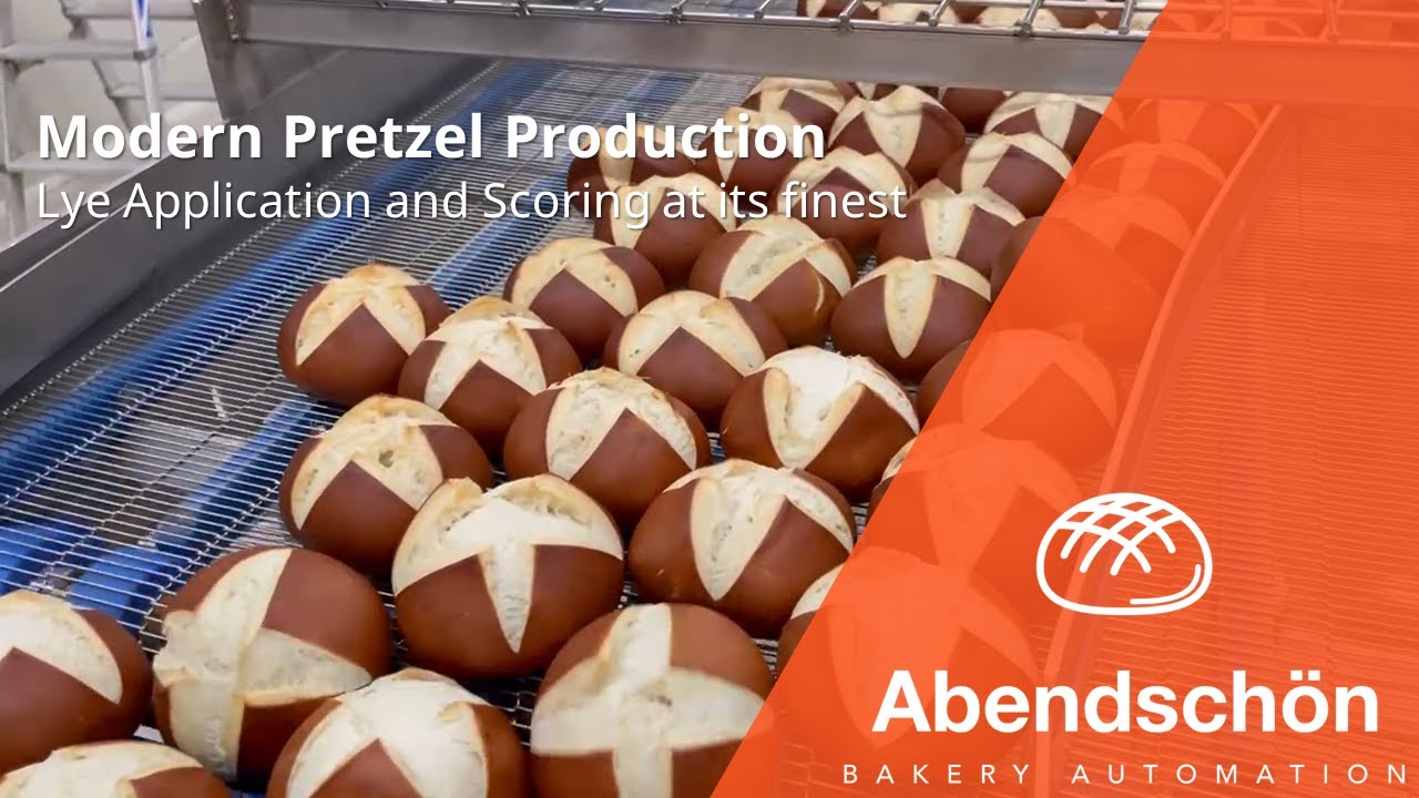 Modern Pretzel Production At Its Finest - YouTube