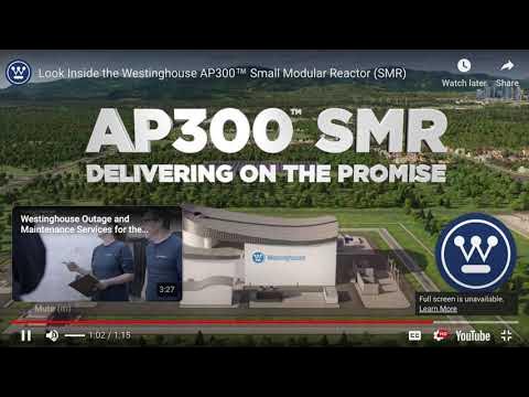 Introduction to Westinghouse AP 300 Small Modular Reactor 🌿 - YouTube