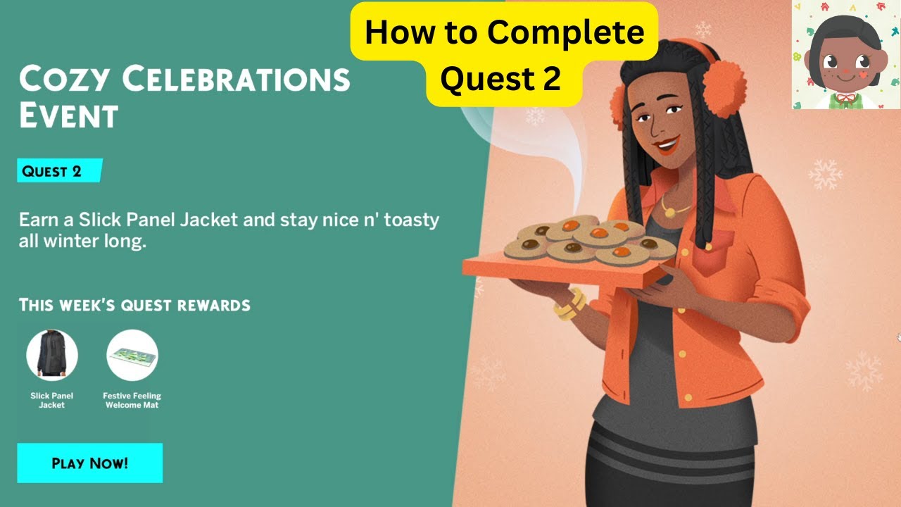 How to complete The Sims 4: Cozy Celebrations Event | Quest 2 - YouTube