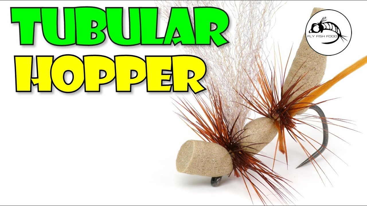 Fly Tying Tutorial: Tubular Hopper - by Lance Egan - YouTube
