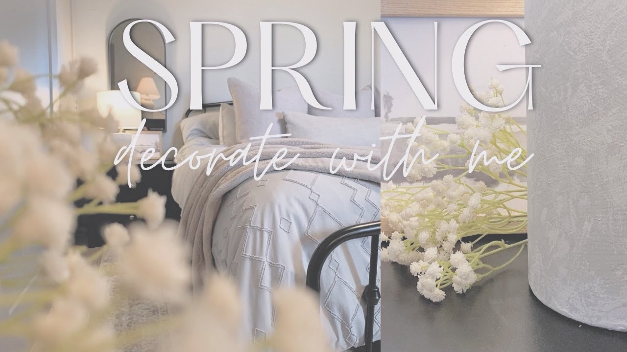 NEW 2023 🌱SPRING DECORATE WITH ME | DECORATING FOR SPRING 2023 - YouTube