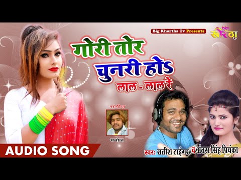 Superhit New Song (2019) #Singer_Satish_Tiger & Antra Singh Priyanka गोरी तोर चुनरी हो लाल-लाल ऱे...