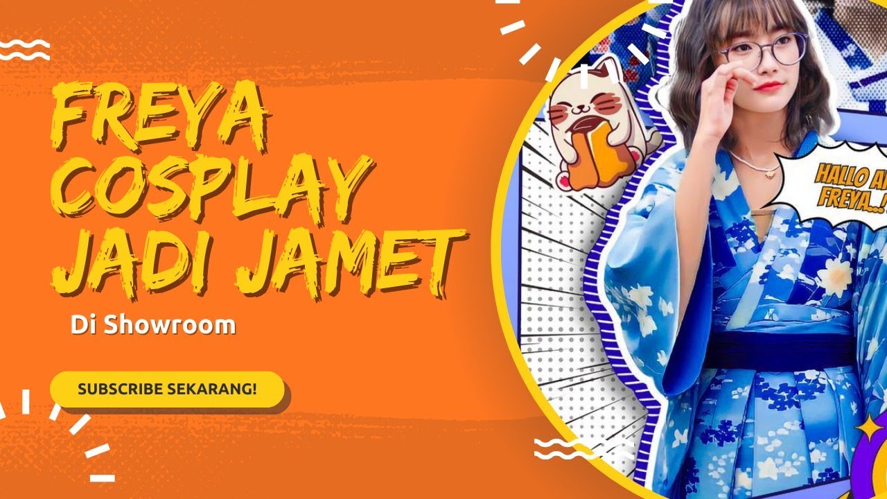 Freya cosplay jadi Jamet #jkt48 #jkt48newera #freyajkt48 - YouTube