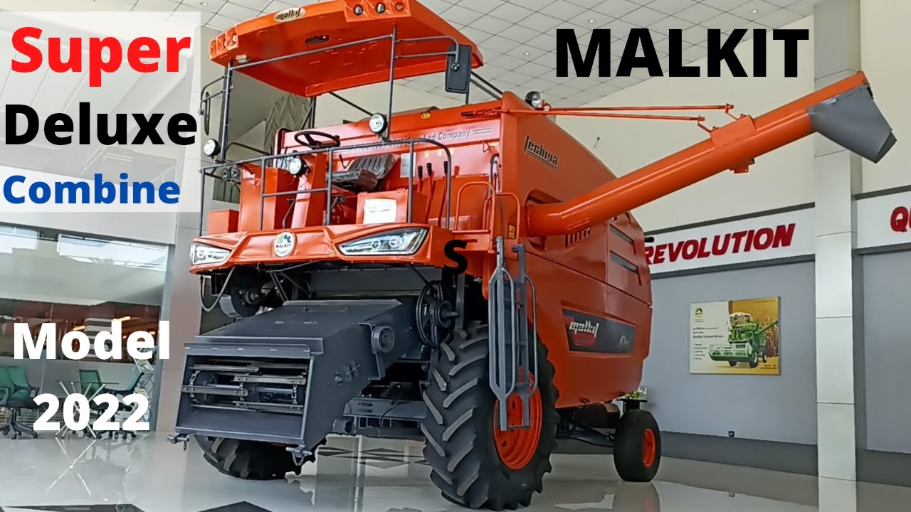 Malkit Techiva Combine Harvester Model- 2022 | Malkit Techiva Super ...