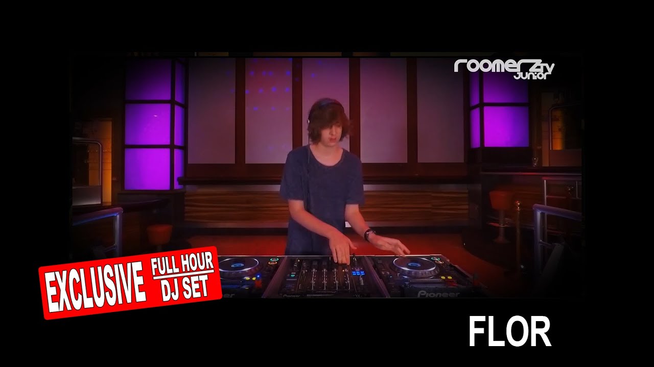 Flor DJ set RoomerzTV JUNIOR - YouTube