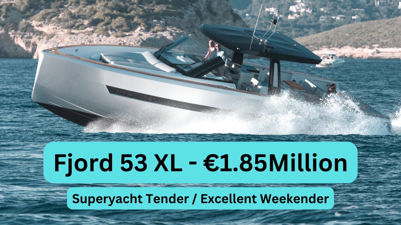 Boat Tour - Fjord 53 XL - €1.85Million - YouTube