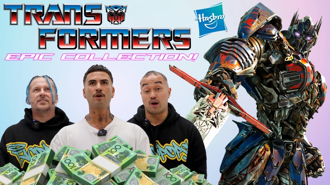 Transformers expert Cooper's LEGENDARY figure collection! - YouTube