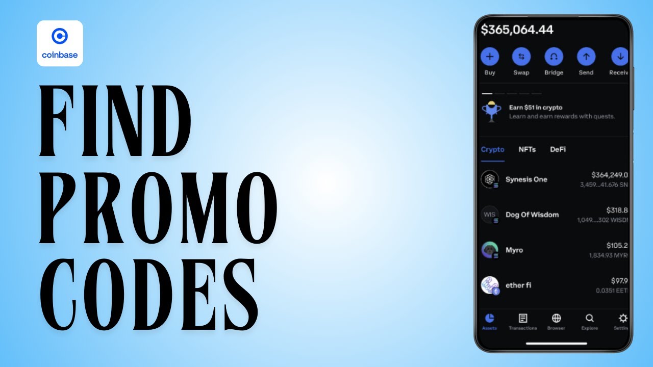How To Find Coinbase Promo Code - YouTube