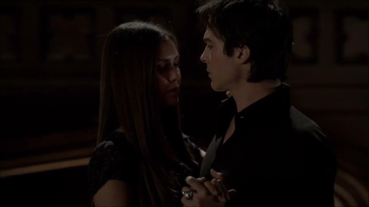 Elena And Damon Dance Together The Vampire Diaries 4x07 Scene Youtube