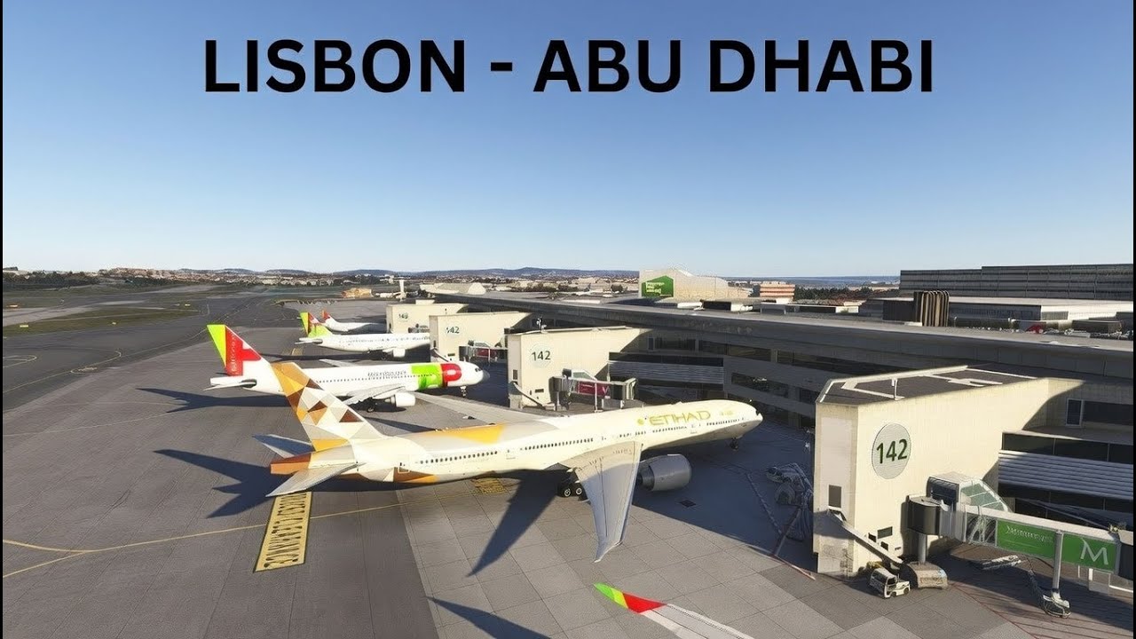 MSFS2024 Simulation Flight LPPT-OMAA Boeing 777-300ER - YouTube