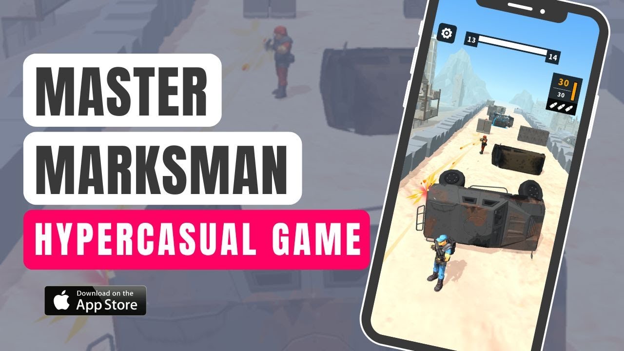 Master Marksman 💂🏻‍♀️🔫🎯 Gameplay, iOS, Mobile Games - YouTube