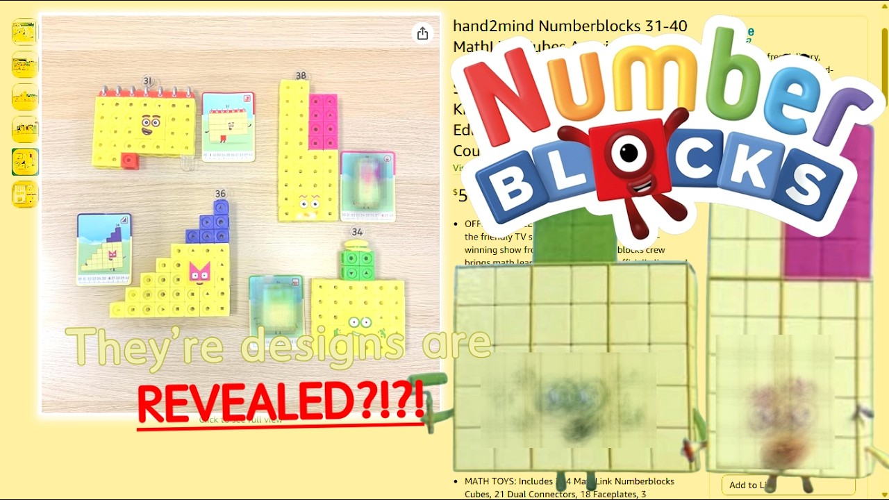 More News About the Numberblocks Mathlink Cubes Activity Set 31-40: Two ...