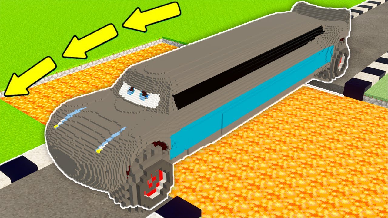 LONG CARS vs MINECRAFT WORLD in Teardown! - YouTube