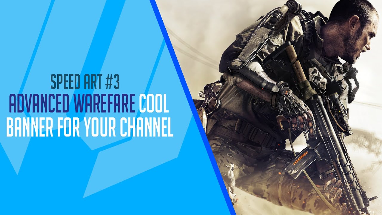 HOW TO MAKE A SICK GAMING BANNER (SPEED ART TUTORIAL) - YouTube