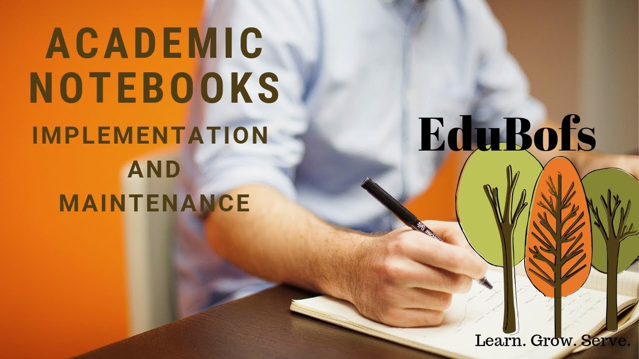 Academic Notebooks: Implementation and Maintenance - YouTube