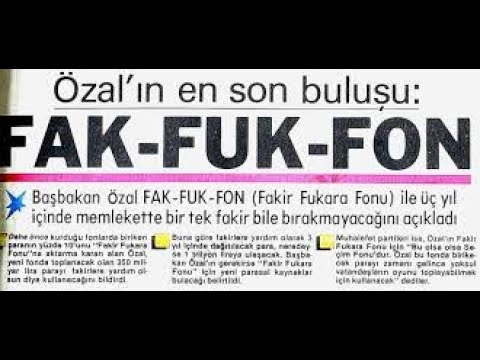 Unutulmayan eski siyasi mizah, gaf ve komik olan şeyler ile daha niceleri :)
