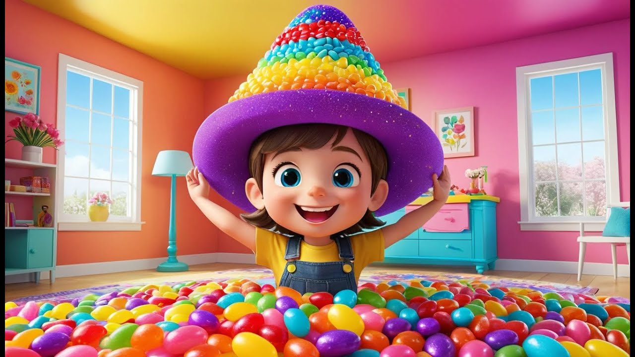 Where Oh Where Did the Jelly Beans Go | Fun Jelly Bean Nursery Rhyme ...