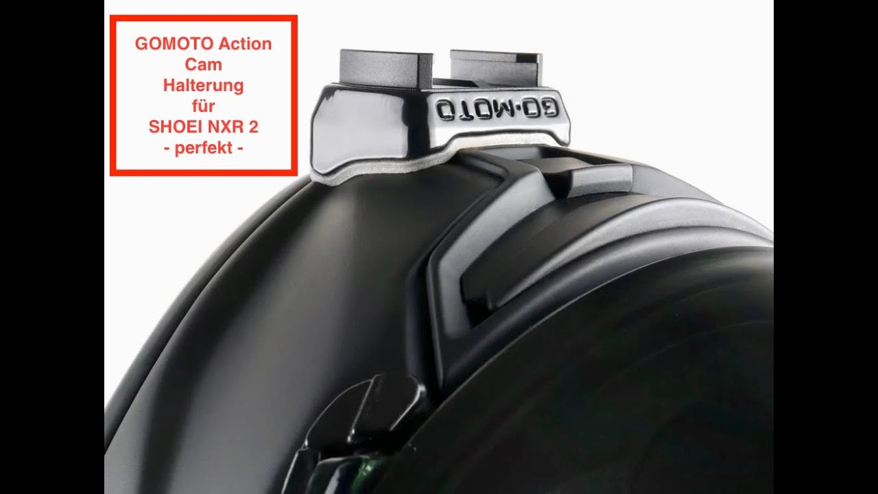 GOMOTO Motorcycle Helmet Action Cam Mount Shoei NXR 2 #motorcycle # ...