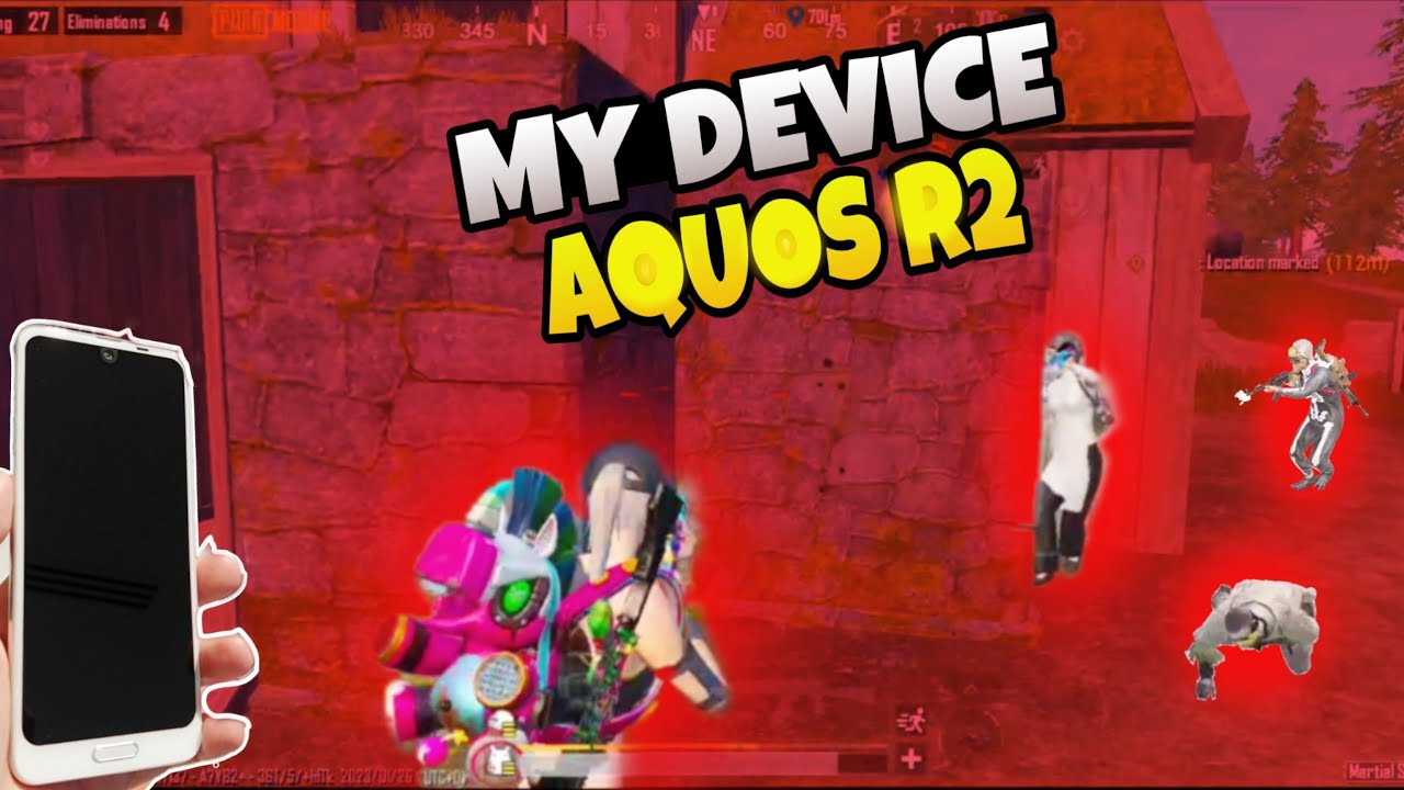 AQUOS R2 Smooth + 60 Fps Test In | 2023 | FaheemYT | PUBG MOBILE - YouTube