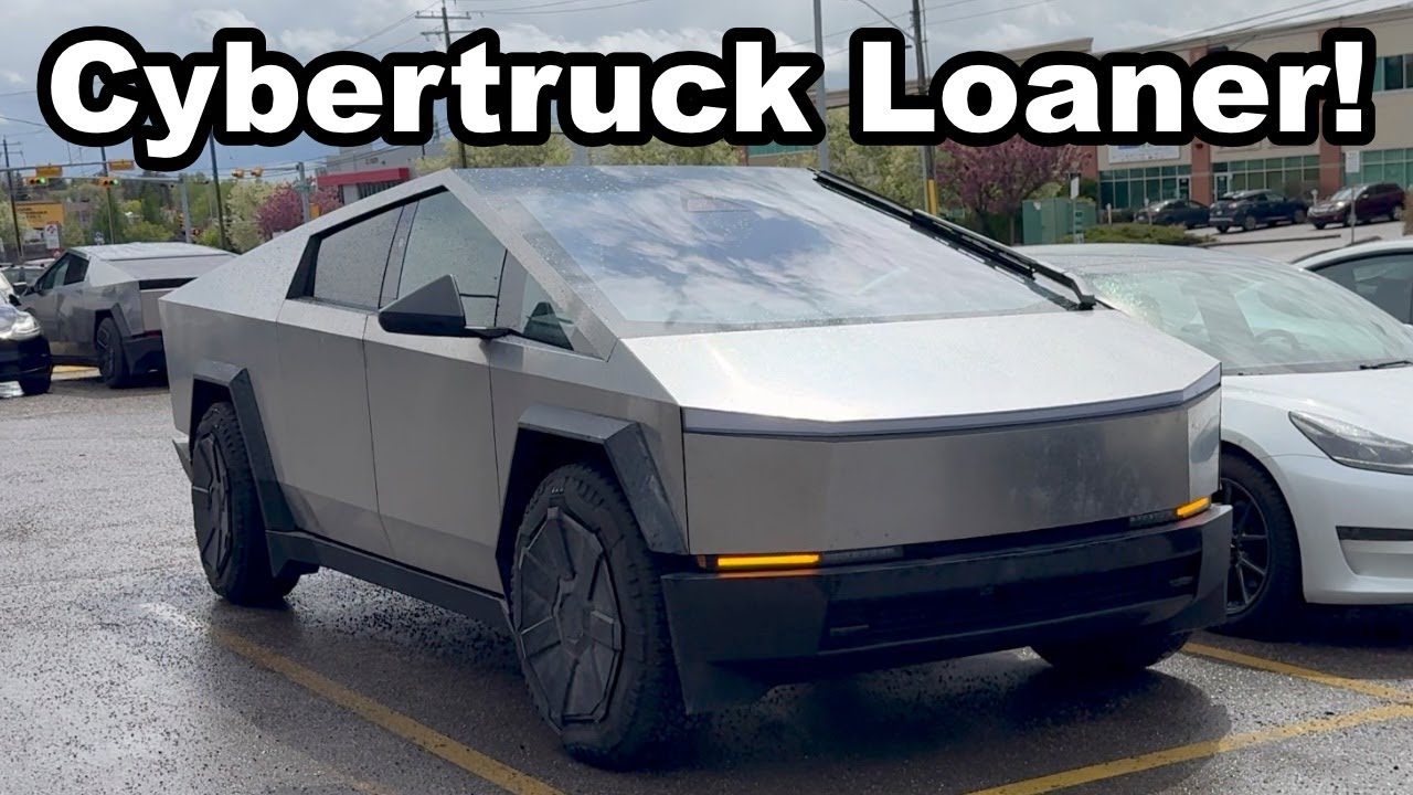 Picking up a Cybertruck Loaner - Tesla Model X Needs Service Again ...