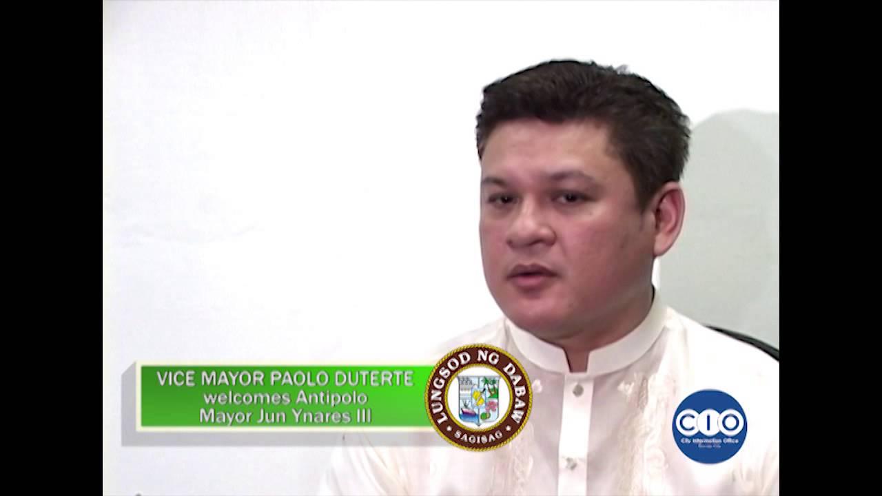 Vice Mayor Paolo Duterte Interview - Aug. 9, 2016 - YouTube