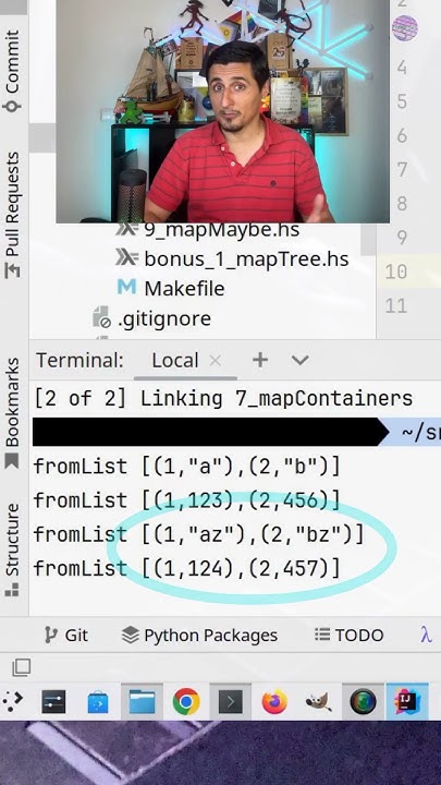 How is a map a functor? 🤨 #functor #jesprotech #haskell #coding #monoid #monad #code #map #fmap ...