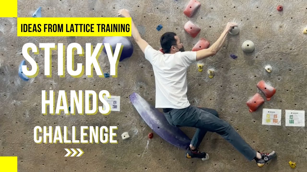 Sticky Hands Challenge | Indoor Climbing | Hadley CRG | Gym Competition ...