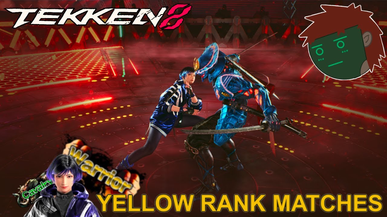 Tekken 8 - GREEN/YELLOW RANK Reina Sets (05-08-2024) - YouTube