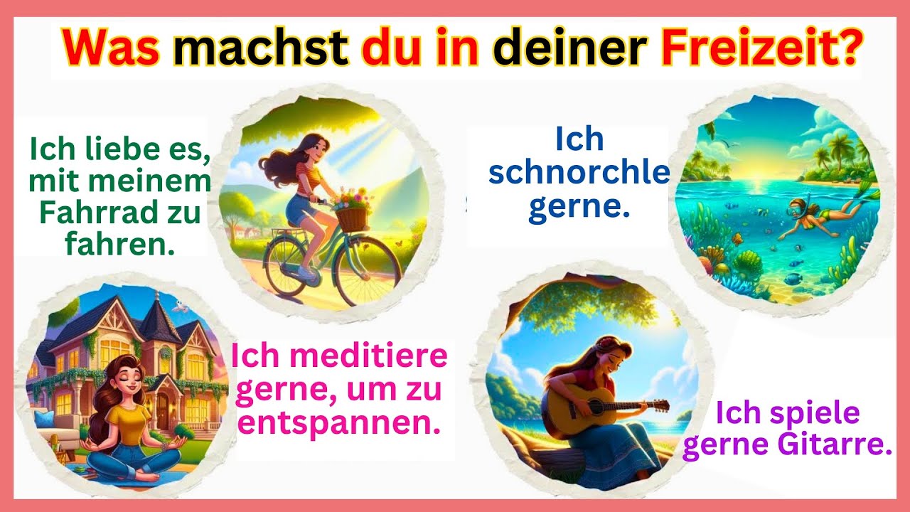 Was machst du gerne? | Hobbys und Interessen | Freizeitaktivitäten mit ...