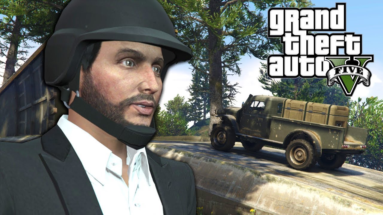OB & I Broke Into the Military Base and it was a Disaster in GTA 5 ...