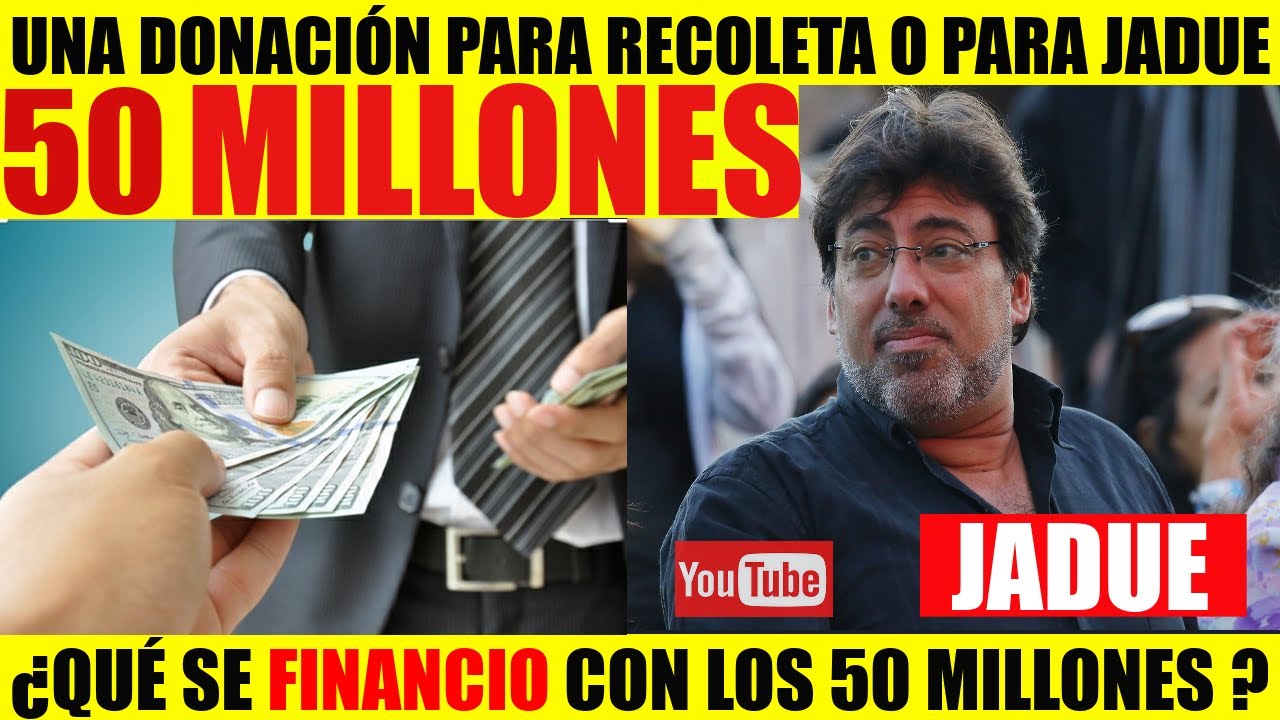 Empresario donó 50 millones a cambio de qué ? - YouTube