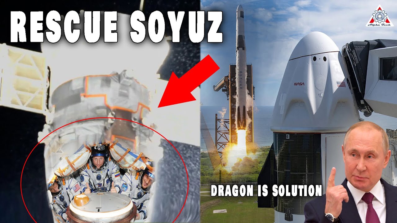 Russia FINALLY find the best solution to rescue Soyuz and Cosmonauts ...
