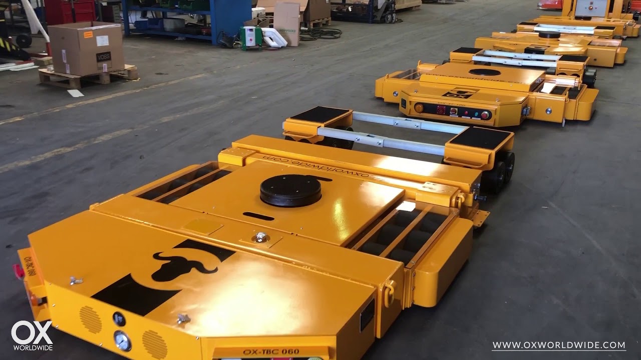 OX PARADE - Self-propelled trolleys | tanquetas de carga motorizadas ...