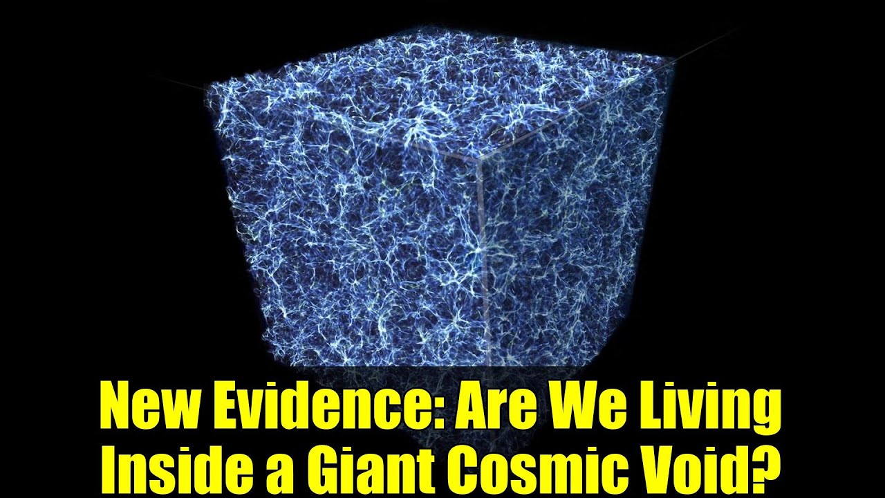 New Evidence: Are We Living Inside a Giant Cosmic Void? - YouTube