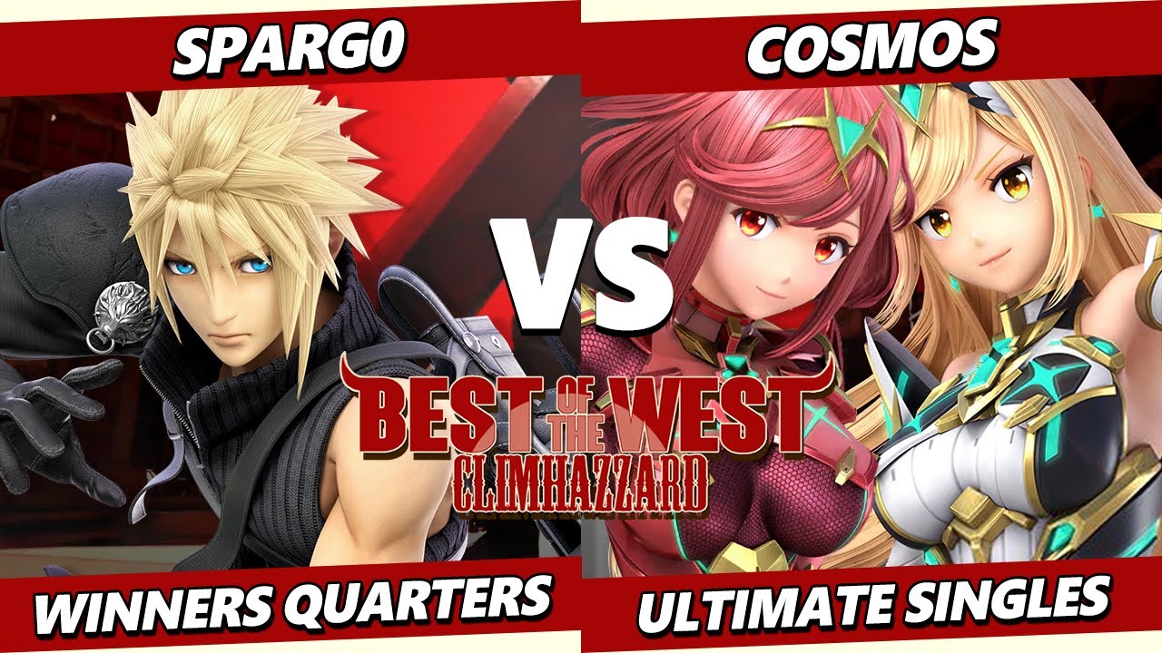 Best of the West 3 - Spargo (Cloud) Vs. Cosmos (Pyra Mythra) Smash ...