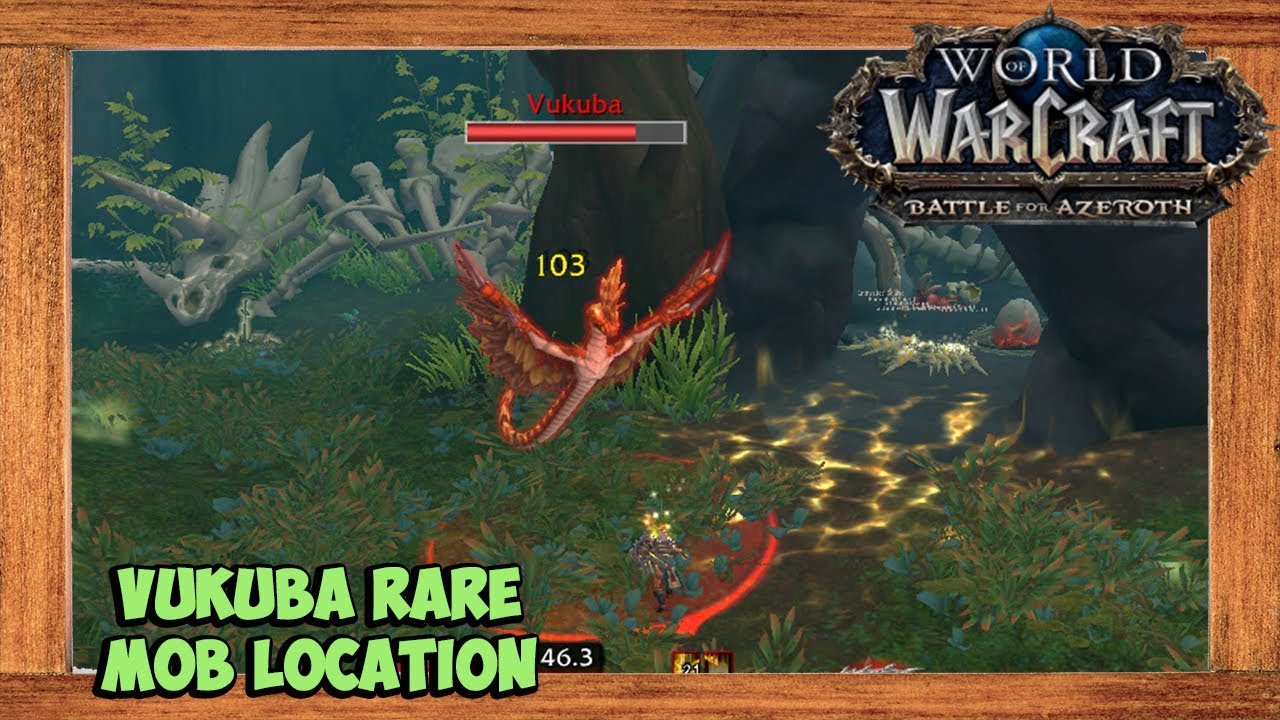 World of Warcraft Vukuba Rare Mob Location - YouTube