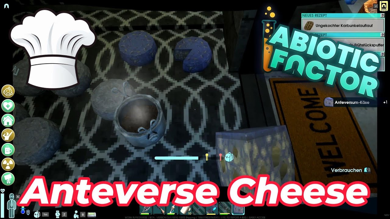 Abiotic Factor - Anteverse Cheese / Cooking / Anteversum Käse - YouTube