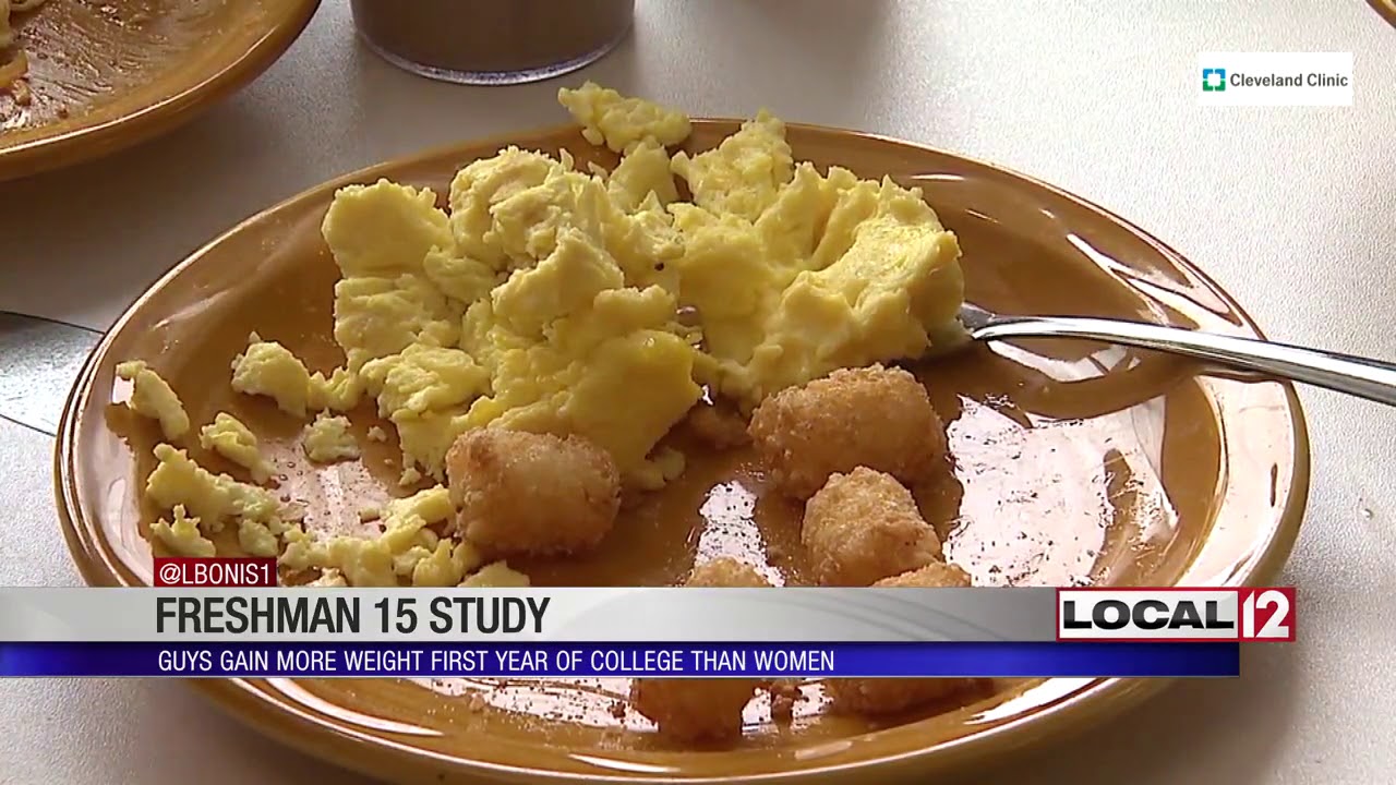 The Freshman 15: Study says men gain more weight during first year of ...