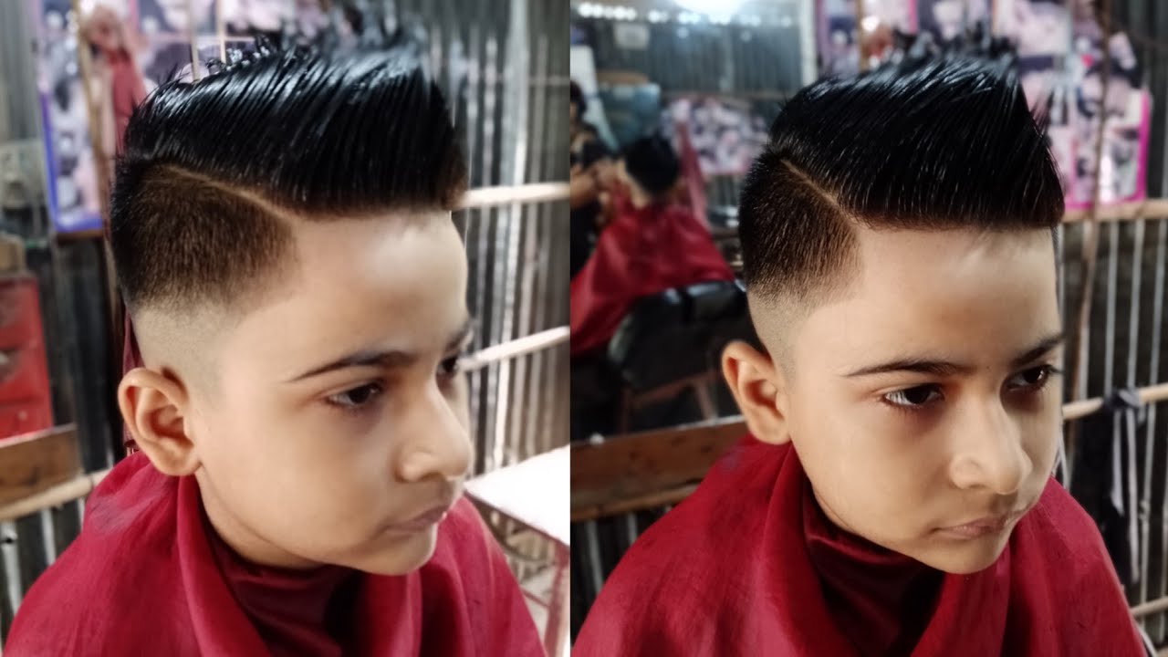 New Haircuts For Kids, Crew Haircut, Ananda Tripura Barber - YouTube