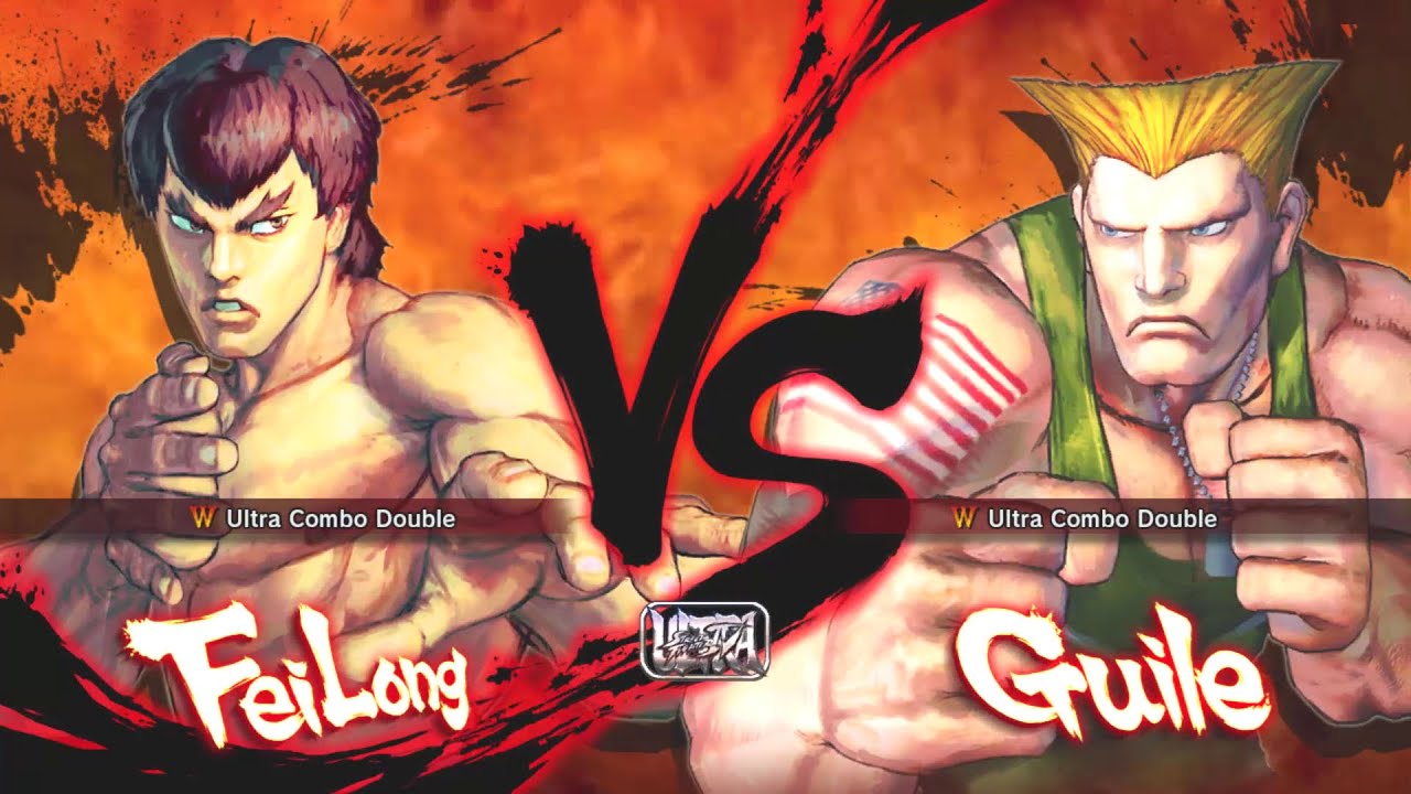 Ultra Street Fighter 4 - Fei Long Vs Guile [Hardest] - YouTube