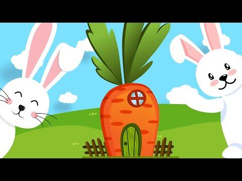 🎵 Hoppy Little Bunny Song 🐰 | Fun Kids Song About Bunnies and Carrots ...