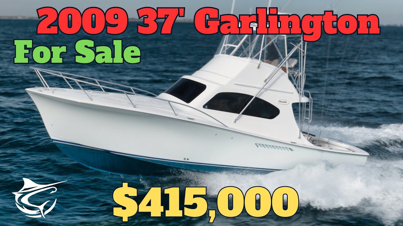 37 foot ocean yachts sportfishing boat for sale - YouTube