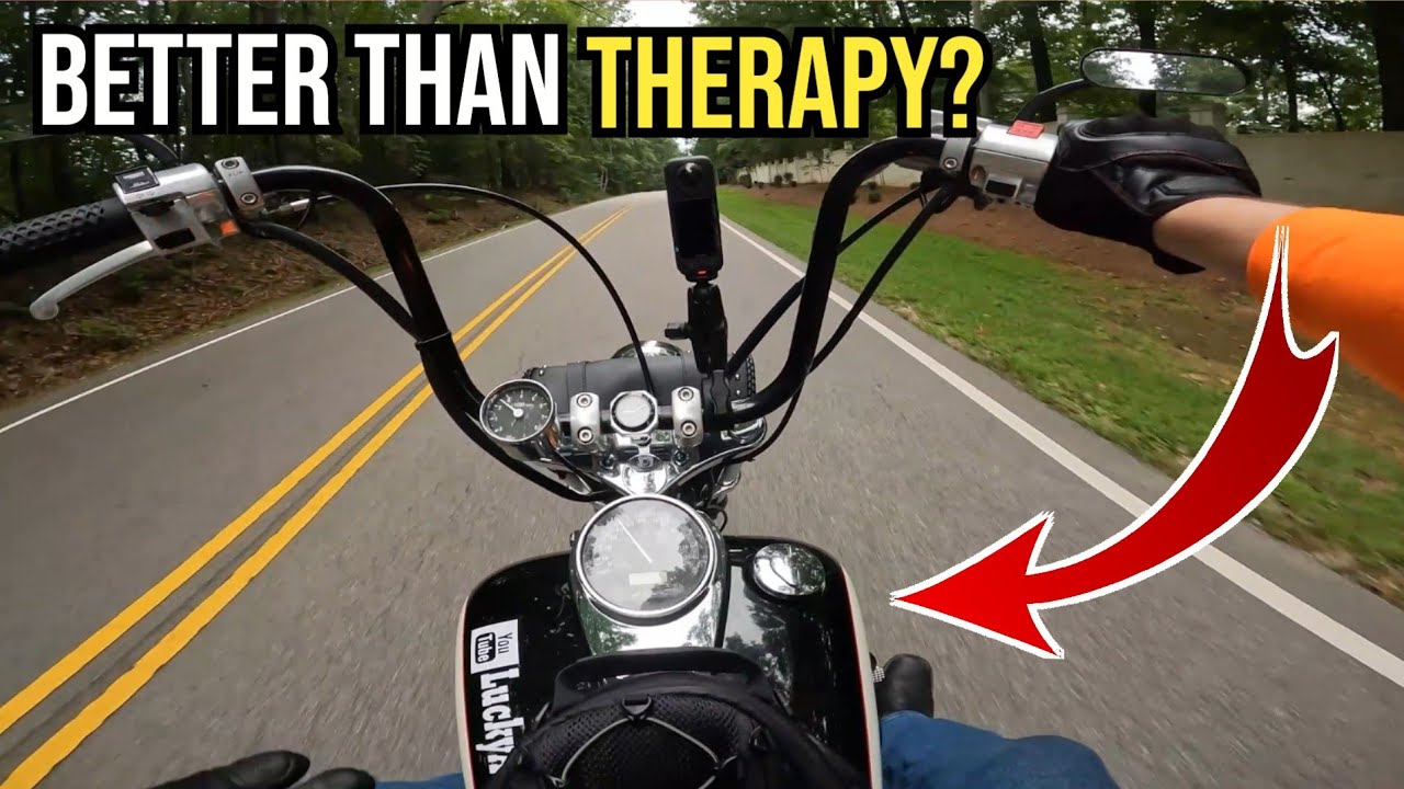 Riding for the MENTAL HEALTH BENEFITS on my Honda Shadow 750 Aero - YouTube