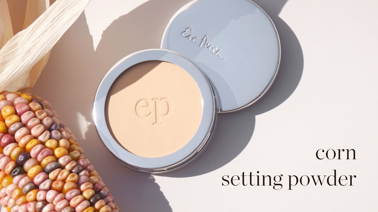 Barely-there Sensitive Safe Face Powder | Ere Perez Corn Setting Powder - YouTube