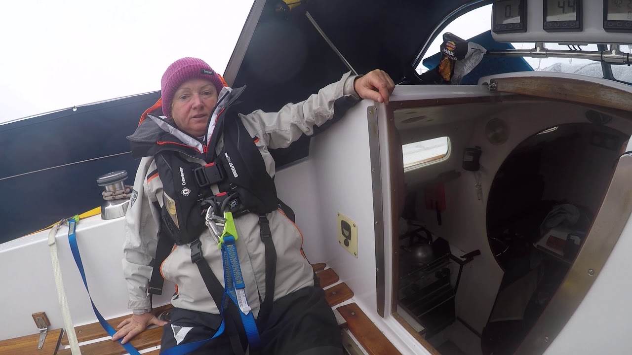 On our way to Rockall. Contender sails round Rockall - YouTube