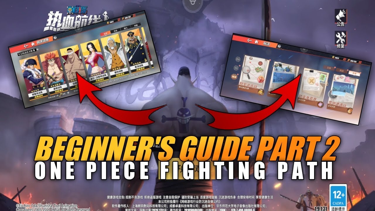 One Piece Fighting Path - Beginner's Guide Part 2 - YouTube
