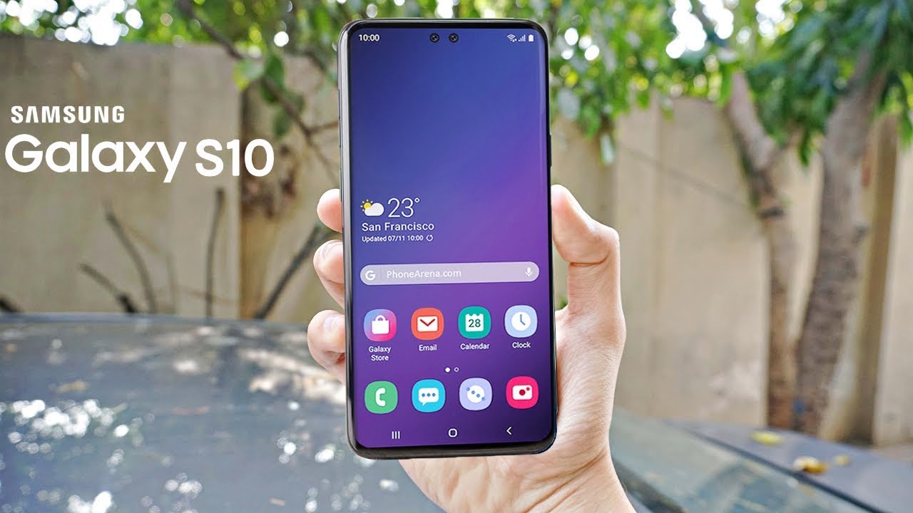 Samsung Galaxy S10 Hands On Video Youtube