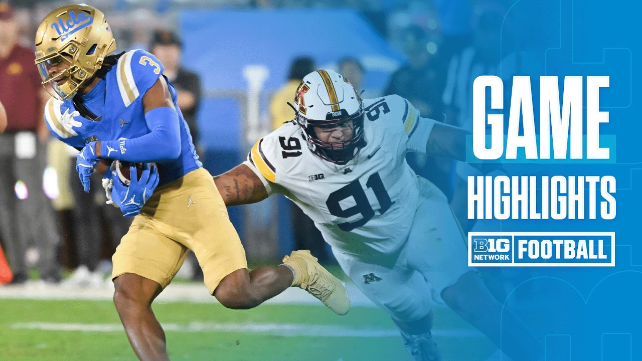 Minnesota at UCLA | Highlights | Big Ten Football | 10/12/2024 - YouTube